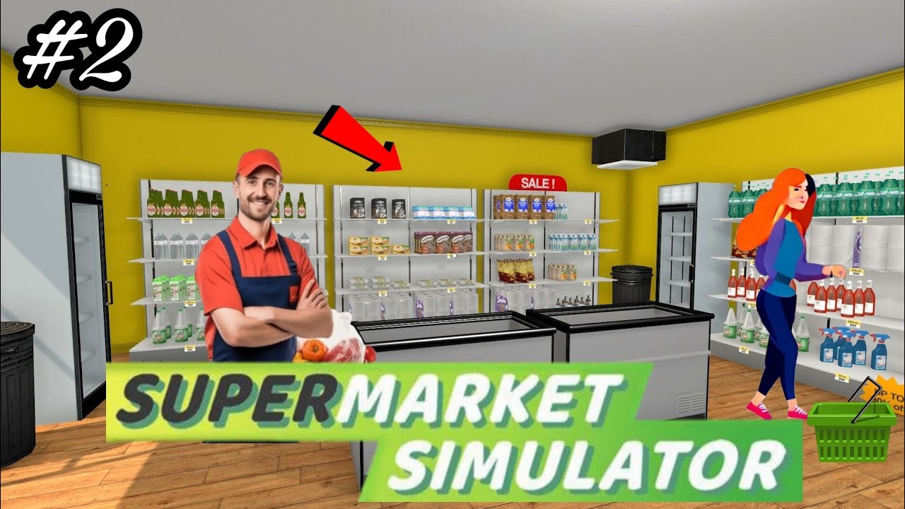 #2 Gameplay Video | Supermarket Simulator | - YouTube