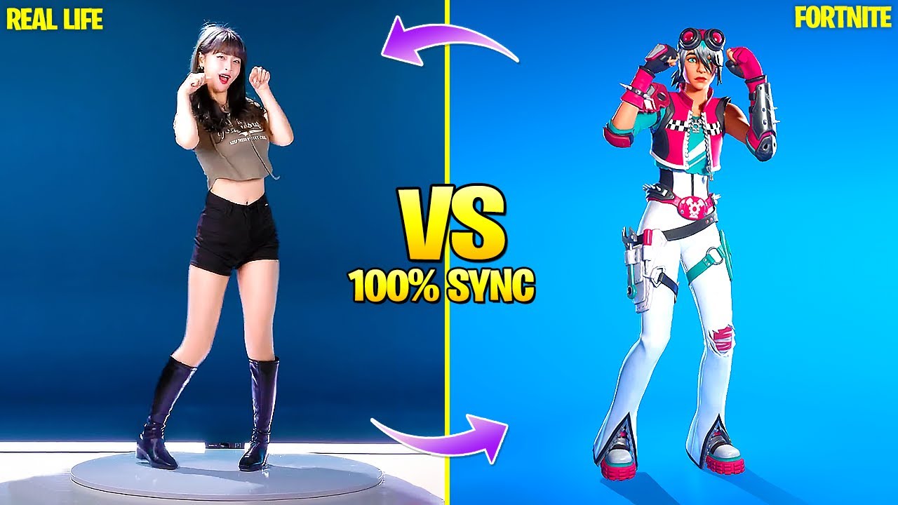 FORTNITE DANCES IN REAL LIFE (No Tears, Shimmy Wiggle, Tiktok and Icon ...