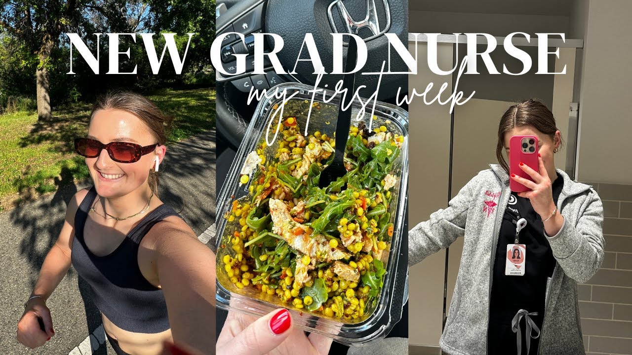 my first week as a nurse: new grad orientation - YouTube