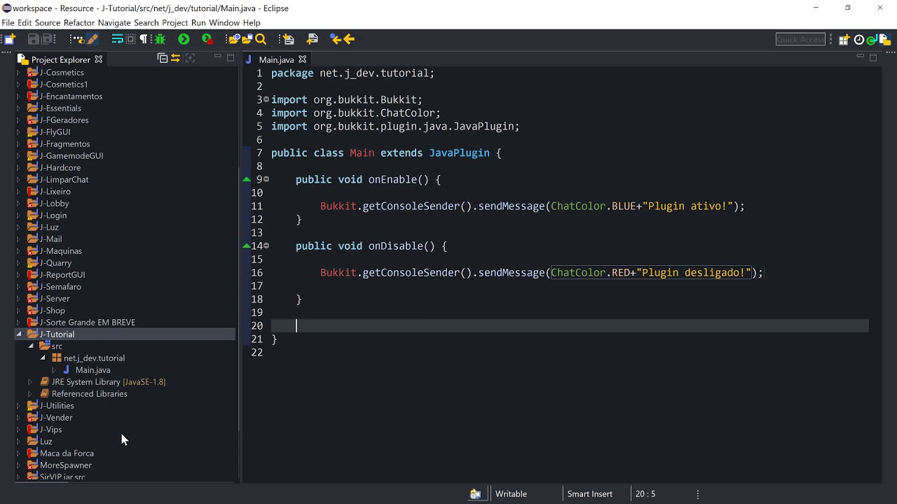 Tutorial#1 - Como criar um Plugin, o inicio! - YouTube