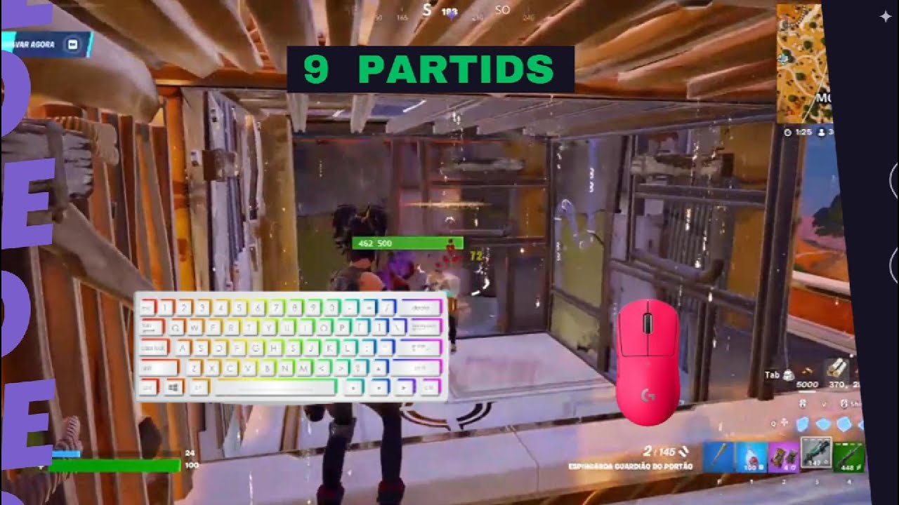 9 Partida no mouse e teclado. - YouTube