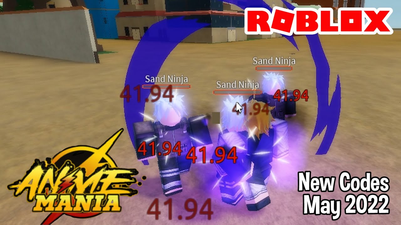 Roblox Anime Mania New Codes May 2022 - YouTube