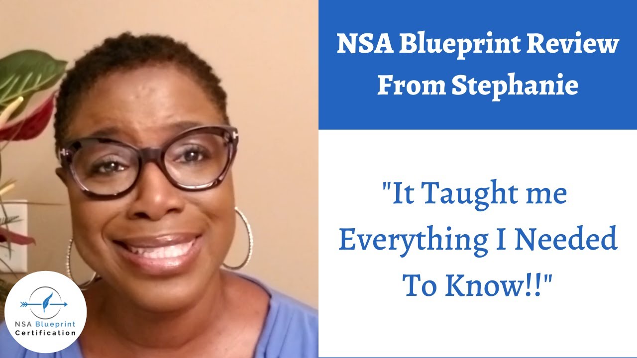 NSA Blueprint Review with Stephanie from TN! - YouTube
