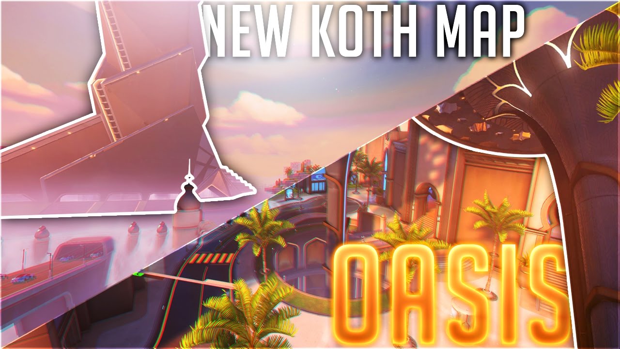 NEW OASIS MAP ANALYSIS | (OVERWATCH NEW KOTH MAP) - YouTube