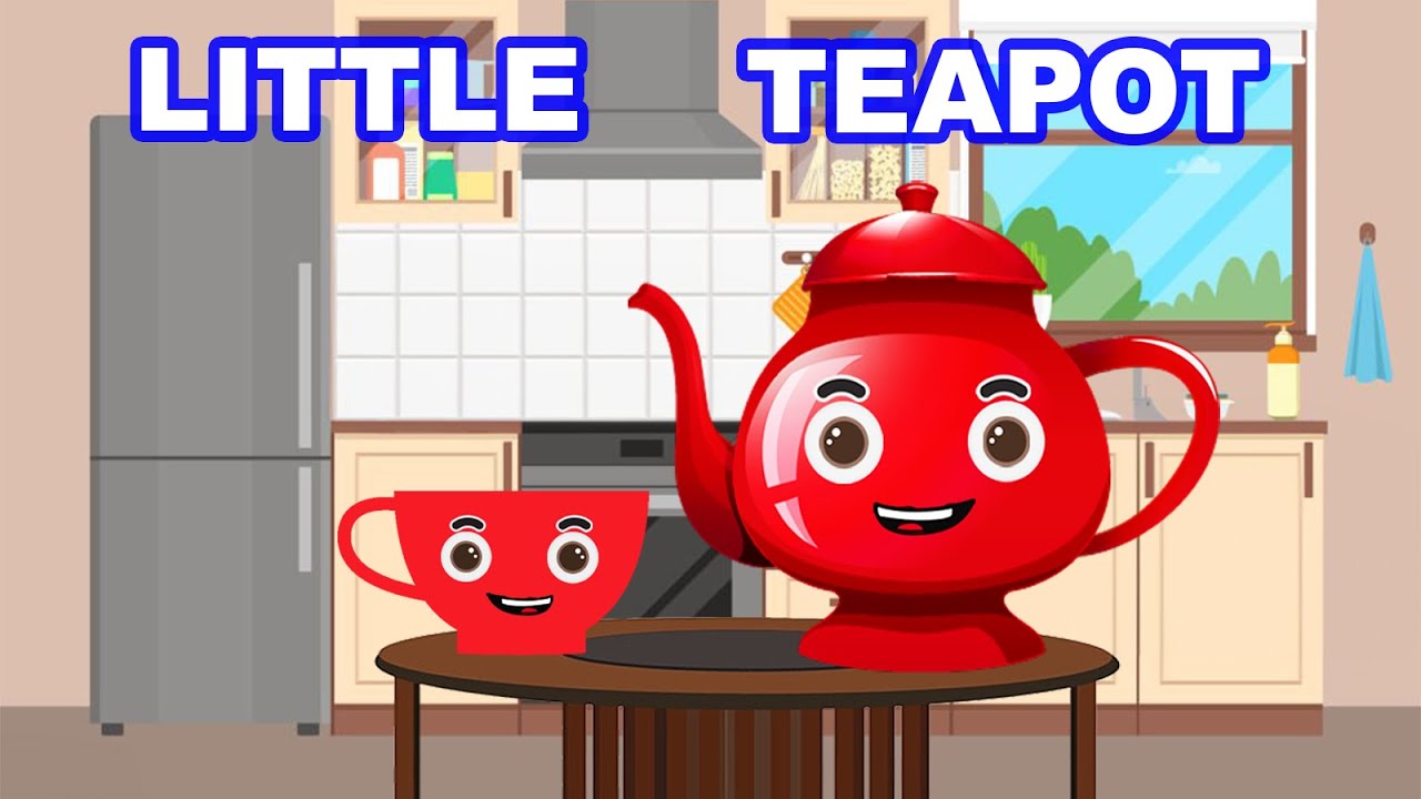 Little Teapot | Kids & Nursery Rhymes | Sing Along Song | Animated ...