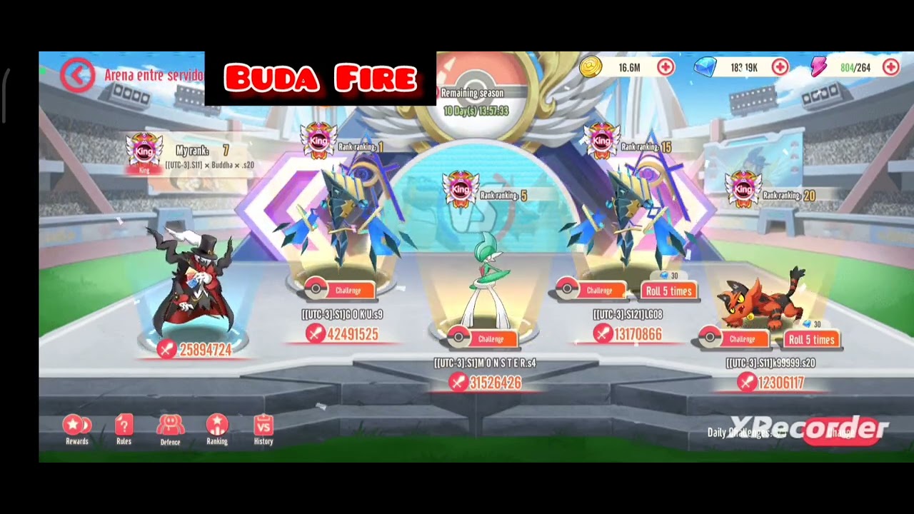 Megamon Global/ Em busca do time off meta ideal, Team Fire no Cross ...