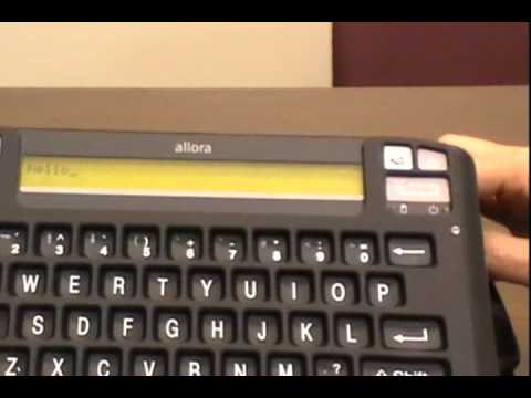 How to Type & Talk with Allora - YouTube