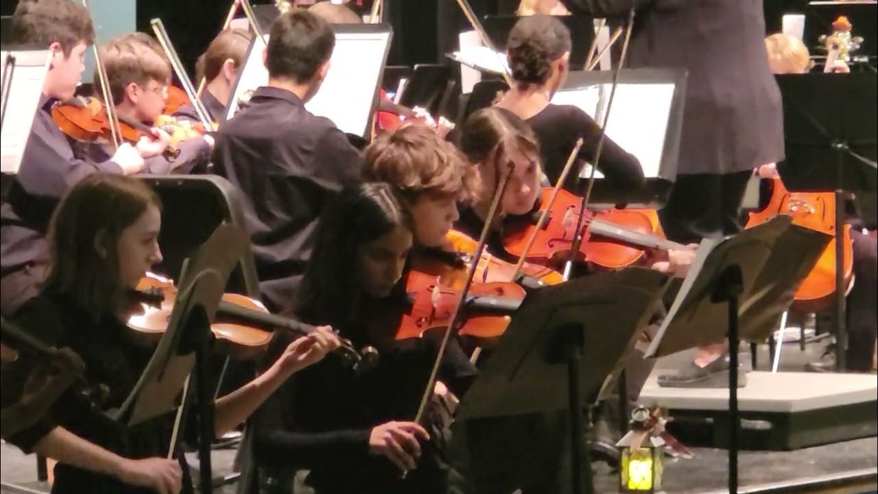Lucca's 8th grade Christmas Orchestra concert - YouTube