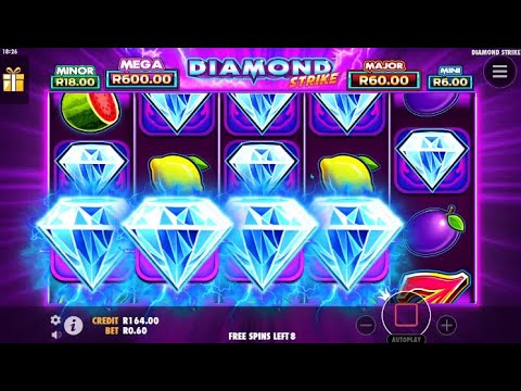DIAMOND STRIKE FEATURE HIT (HOLLYWOOD BETS) - YouTube