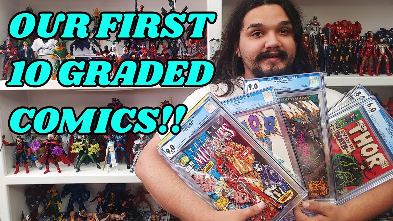 Our First 10 Comic Slabs!!! - YouTube
