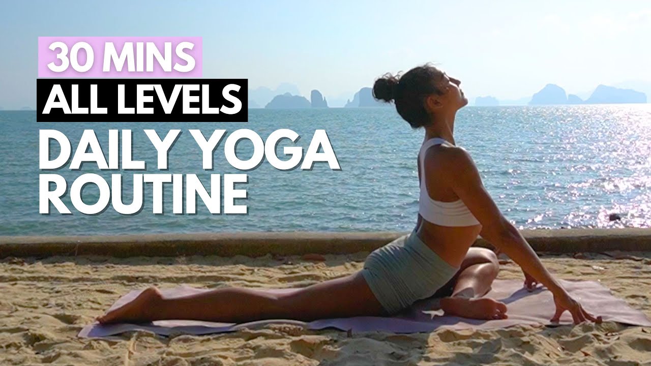 30 Min Fullbody Yoga Routine For All Levels Youtube