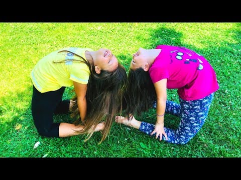 Yoga Challenge for Two | Nailed it or Failed it | Lena Emma Show - YouTube