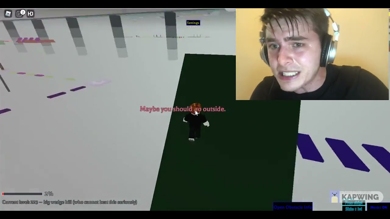 Sweaty Speedrunner attempts stage 223 - YouTube