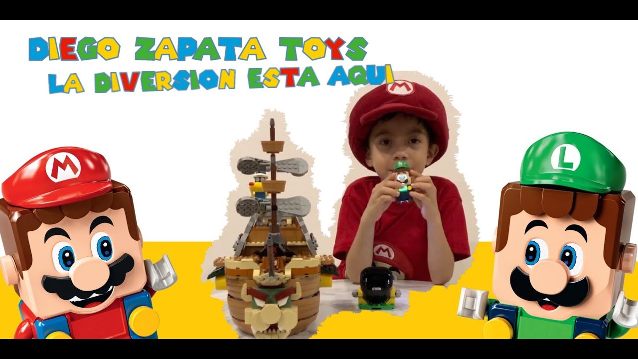 Lego Super Mario: Barco Bowser - YouTube