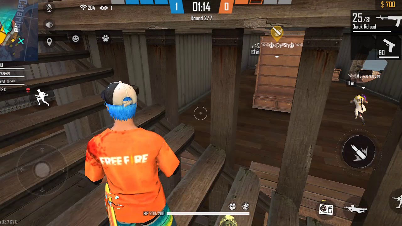 4 vs 4 clash squad in free fire - YouTube