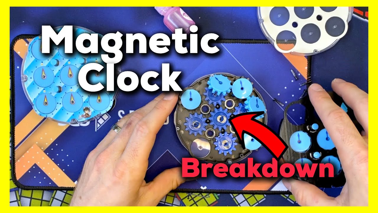 Magnetic Clock Breakdown - From SengSo (ShengShou) SpeedCubeShop - YouTube