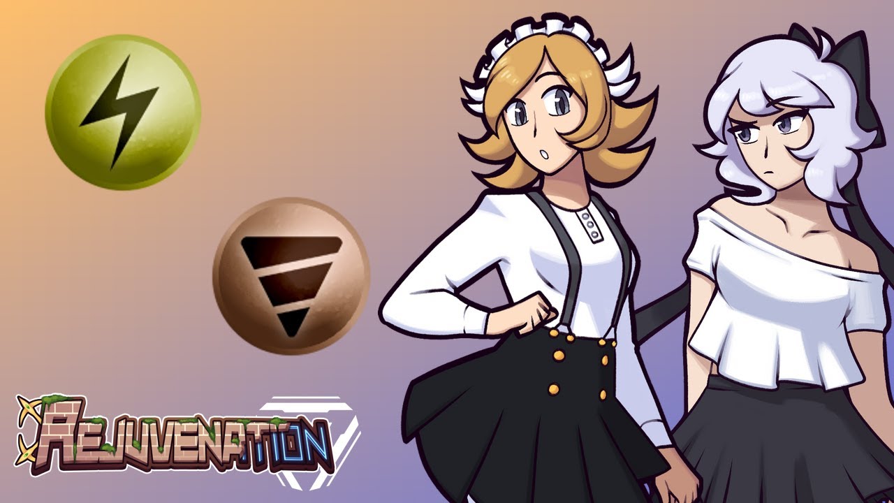 Pokémon Rejuvenation - Erin and Melia (Electric/Ground Dual Type) - YouTube