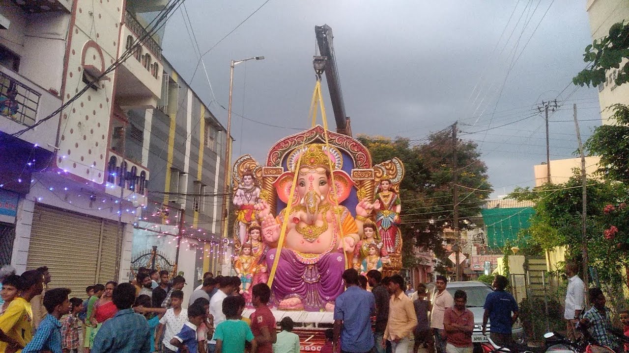 Dhoolpet Ganesh idols 2018 - YouTube