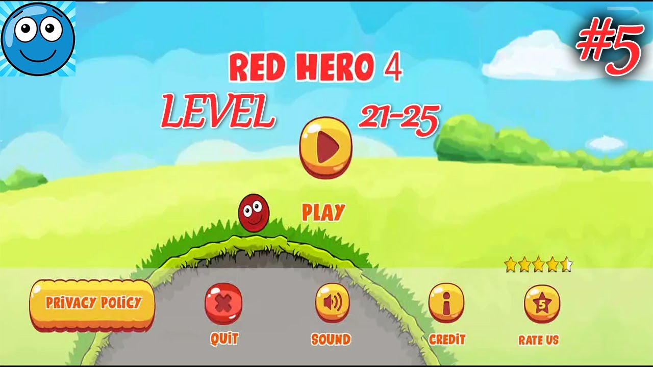 Red hero 4 Speedgameplay Part #5 Level 21-25 (iOS, Android) - YouTube
