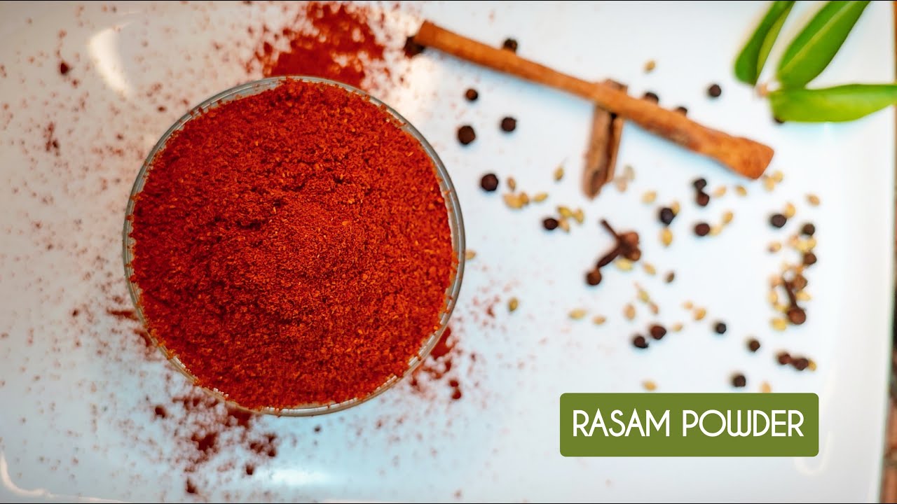 Rasam Powder Recipe | ರಸಂ/ ಸಾರಿನ ಪುಡಿ | Traditional Brahmin Style Rasam ...