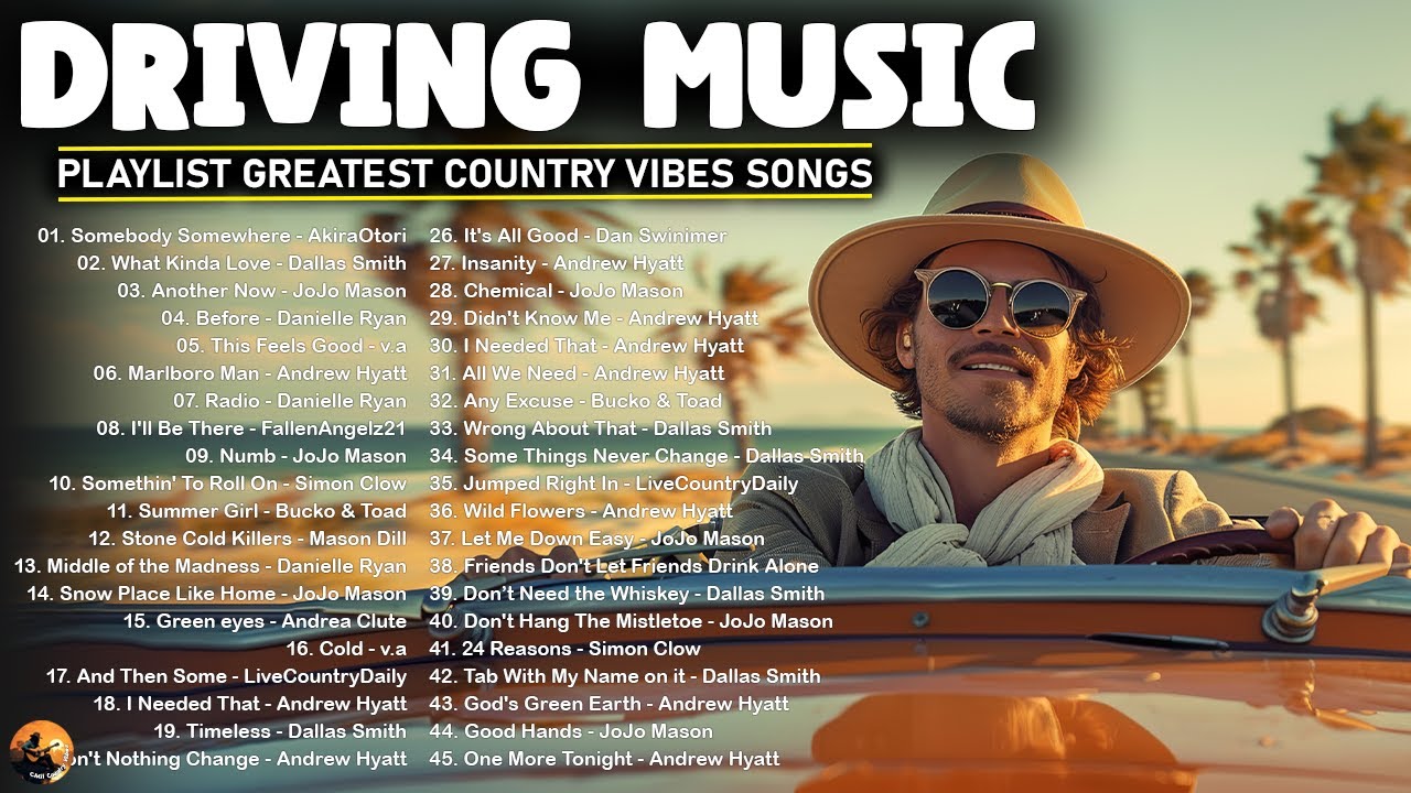 NICE DRIVING MUSIC 🎸Playlist Greatest Country Songs | Journey hits this ...