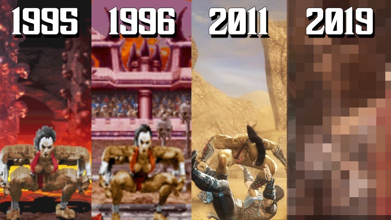 The Evolution of Sheeva's Ground Stomp! (1995-2019) - YouTube