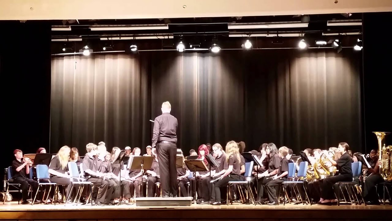 Bluffton Middle School Band Performance #2 - YouTube
