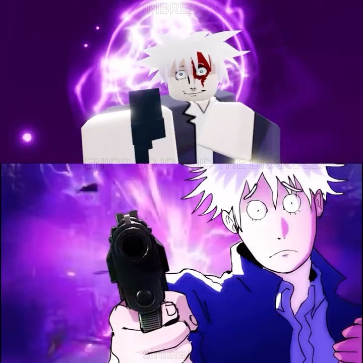 SUPER SENIOR GOJO AND THE DRAKE LEAK!!! Roblox Animation Comparison ...