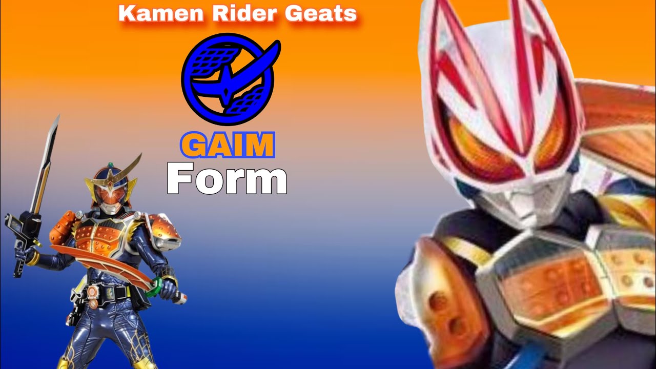 Kamen Rider Geats Gaim Form Upper Half Henshin Sound - YouTube