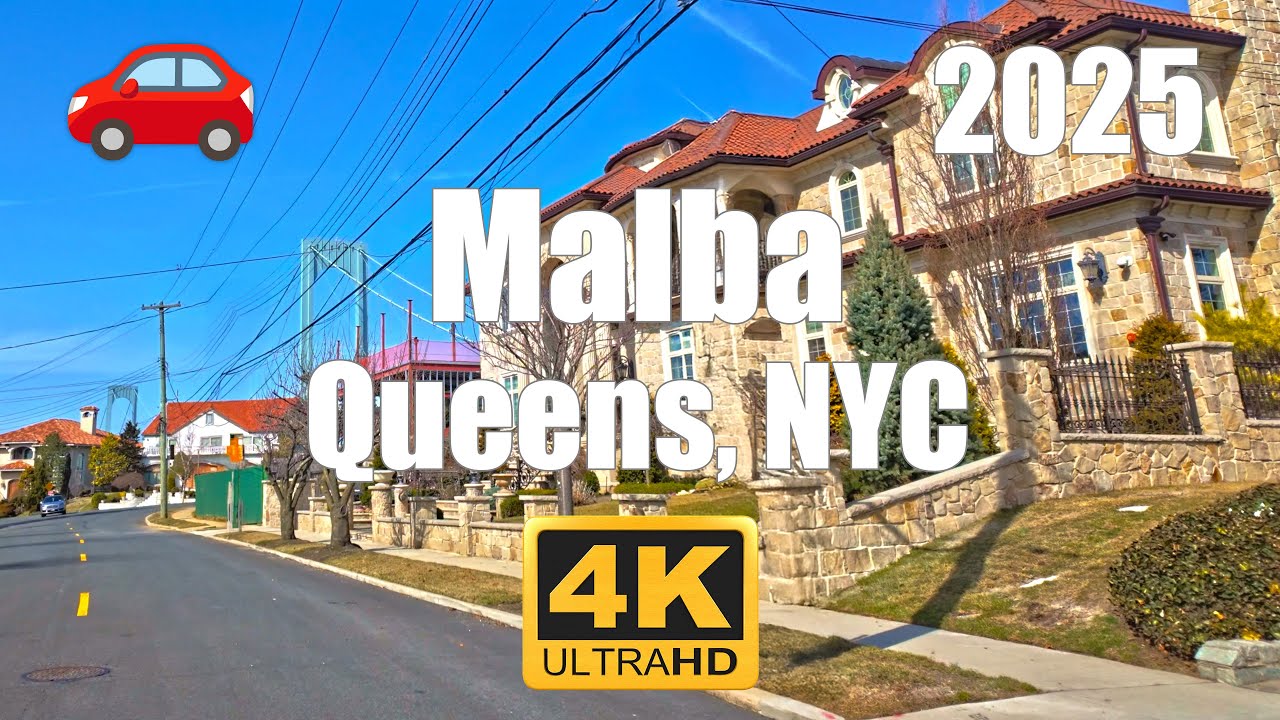 Malba, Queens, NYC in 4K ☀️🚗 | Scenic Drive, Hidden Gem of NYC - YouTube
