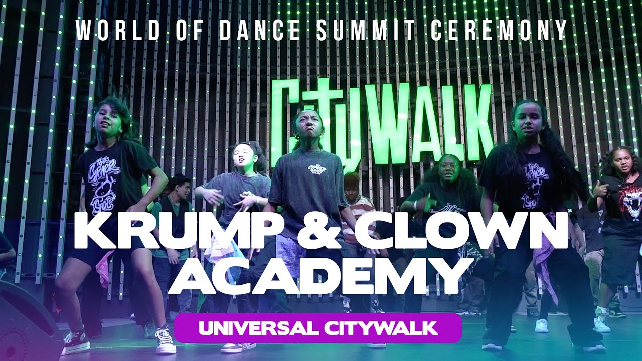 KRUMP & CLOWN ACADEMY I WORLD OF DANCE CITYWALK 2024 - #WODSUMMIT24 ...