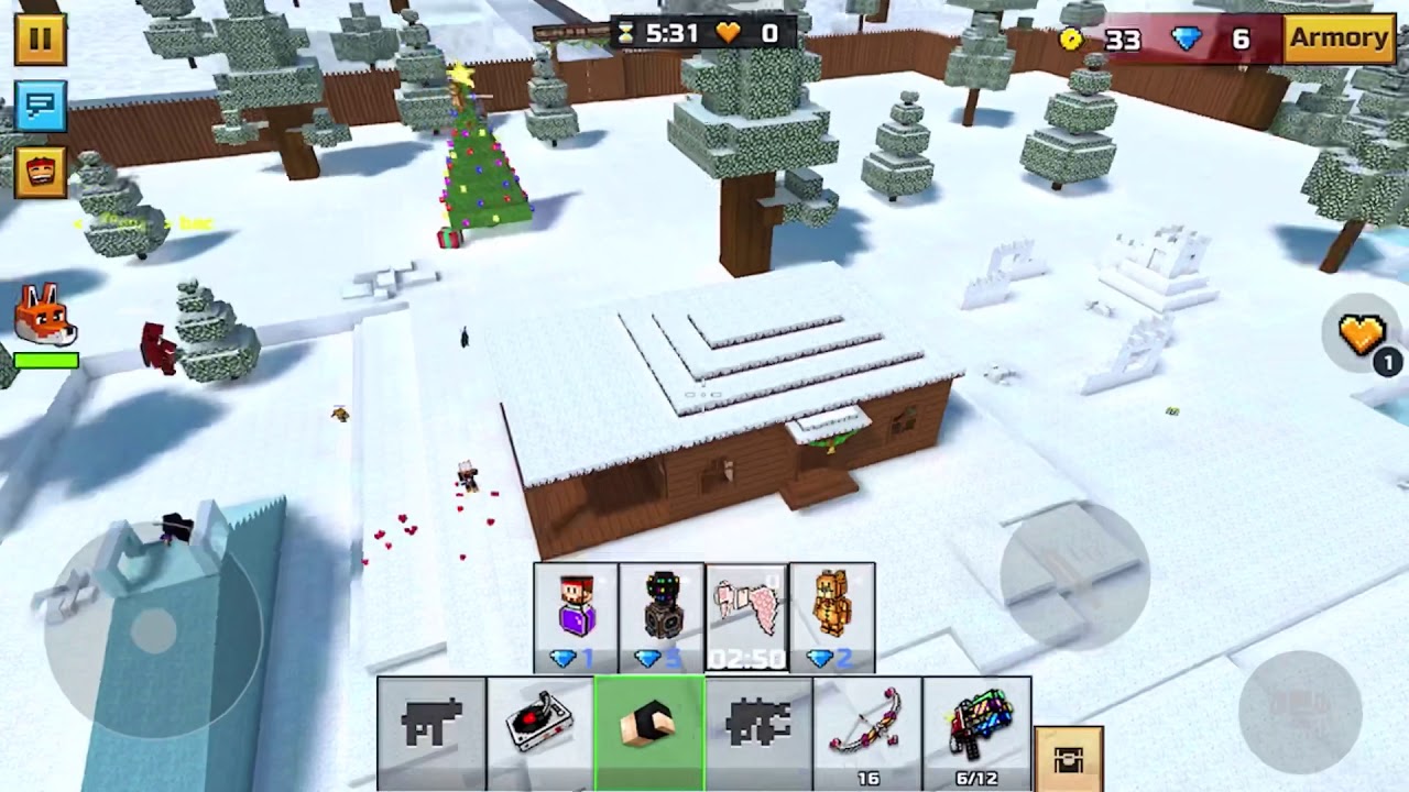 Drone view pixel gun 3D - YouTube