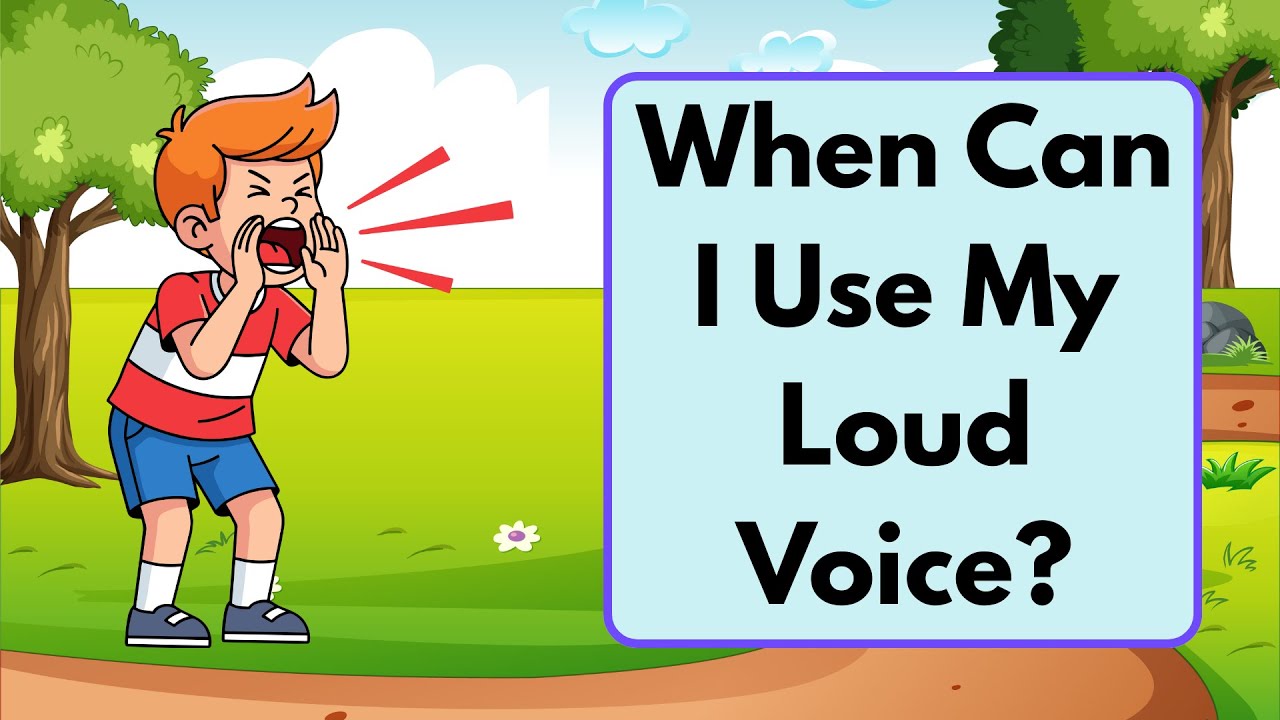 When Can I Use My Loud Voice? /Social Story for Gestalt Learners/ # ...