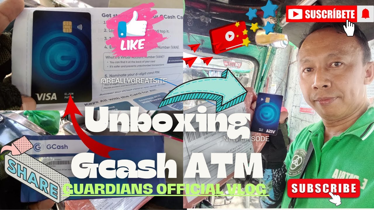Unboxing Gcash ATM | Guardians Official Vlog - YouTube