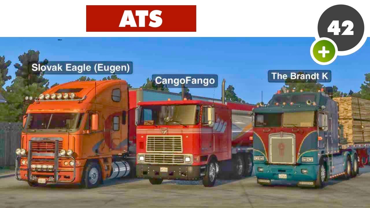 #42 ATS - Multiplayer! [ft. Slovak Eagle and The Brandt K] - YouTube