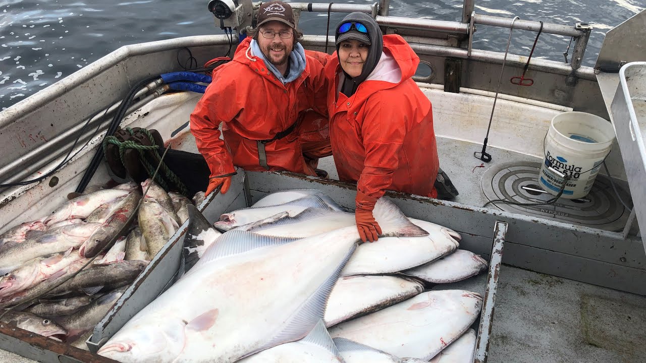 First Set of Fall Halibut - Longlining Halibut in Alaska - YouTube