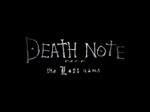 Death Note The Last Name 2006 Trailer Dark Fantasy Anime - YouTube