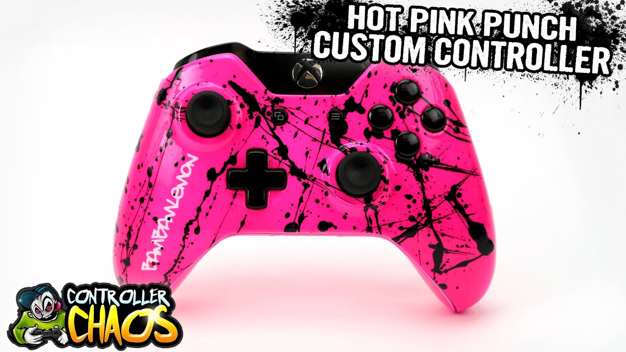 Xbox One - Custom Painted Controllers - Controller Chaos - YouTube