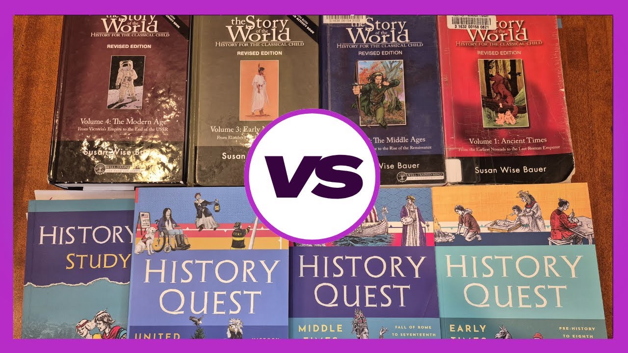 History Quest vs Story of the World | Flip-through & Review | Secular Homeschool Curriculum ...