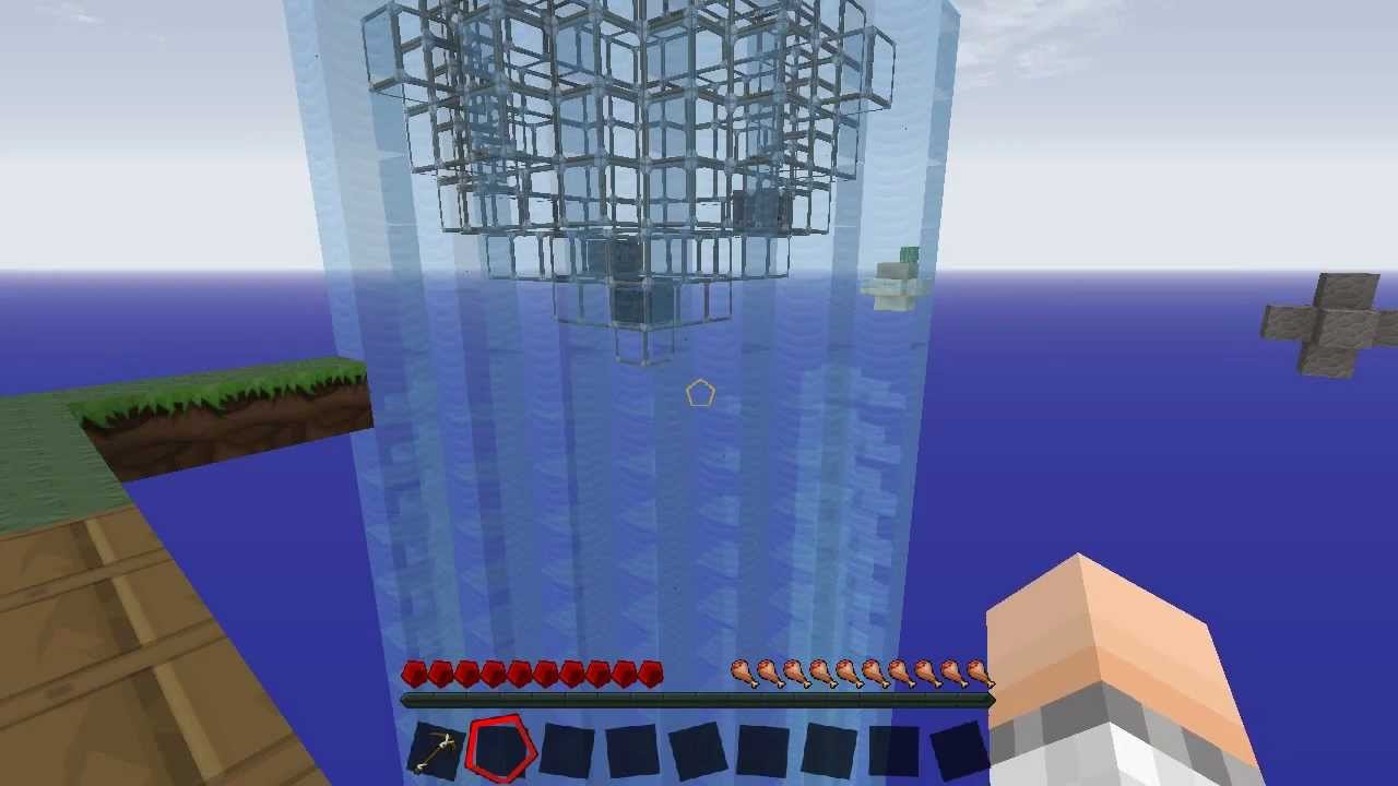 MINECRAFT: THE BUBBLE - Glass Case! *NEW SERIES* [Episode 01] Survival ...