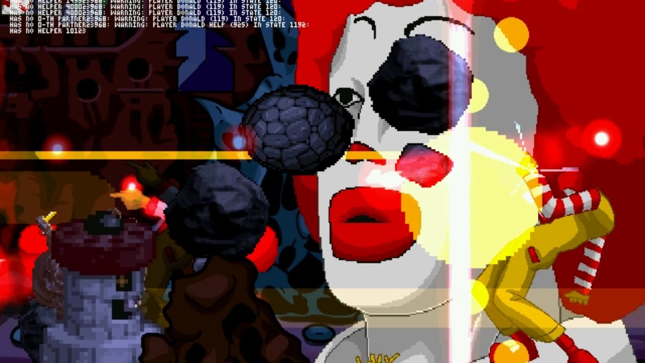MUGEN: K-Dark Donald & Super Dark Donald (Both 12p) V.S Team Ronald ...