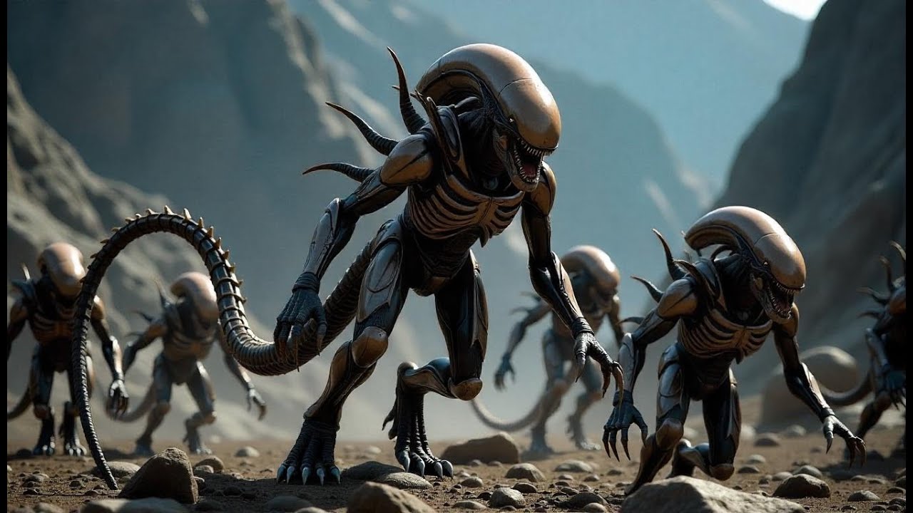 The Skynet base has been attacked! 200,000 Xenomorphs VS 310,000 ...