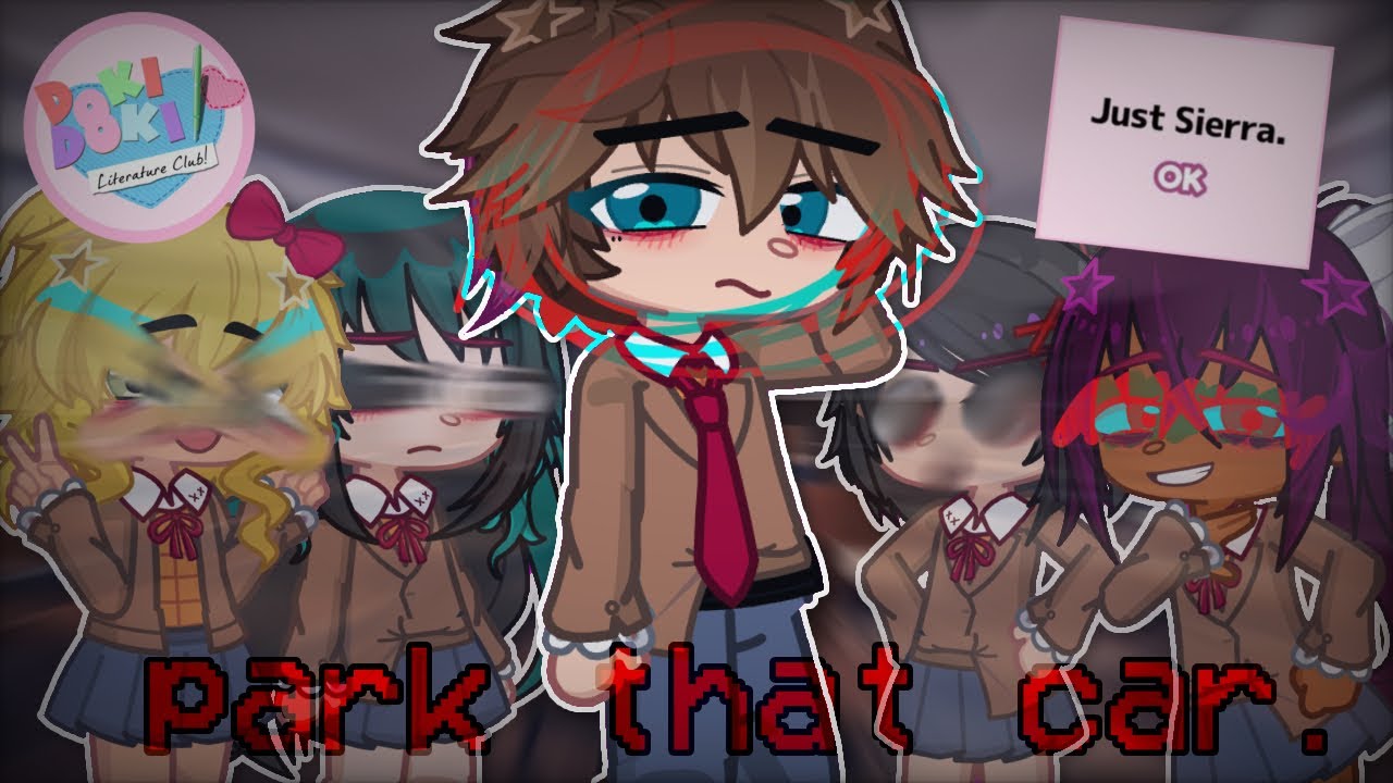 📝 —— // park that car. // DDLC x TDI // total drama island // gacha ...