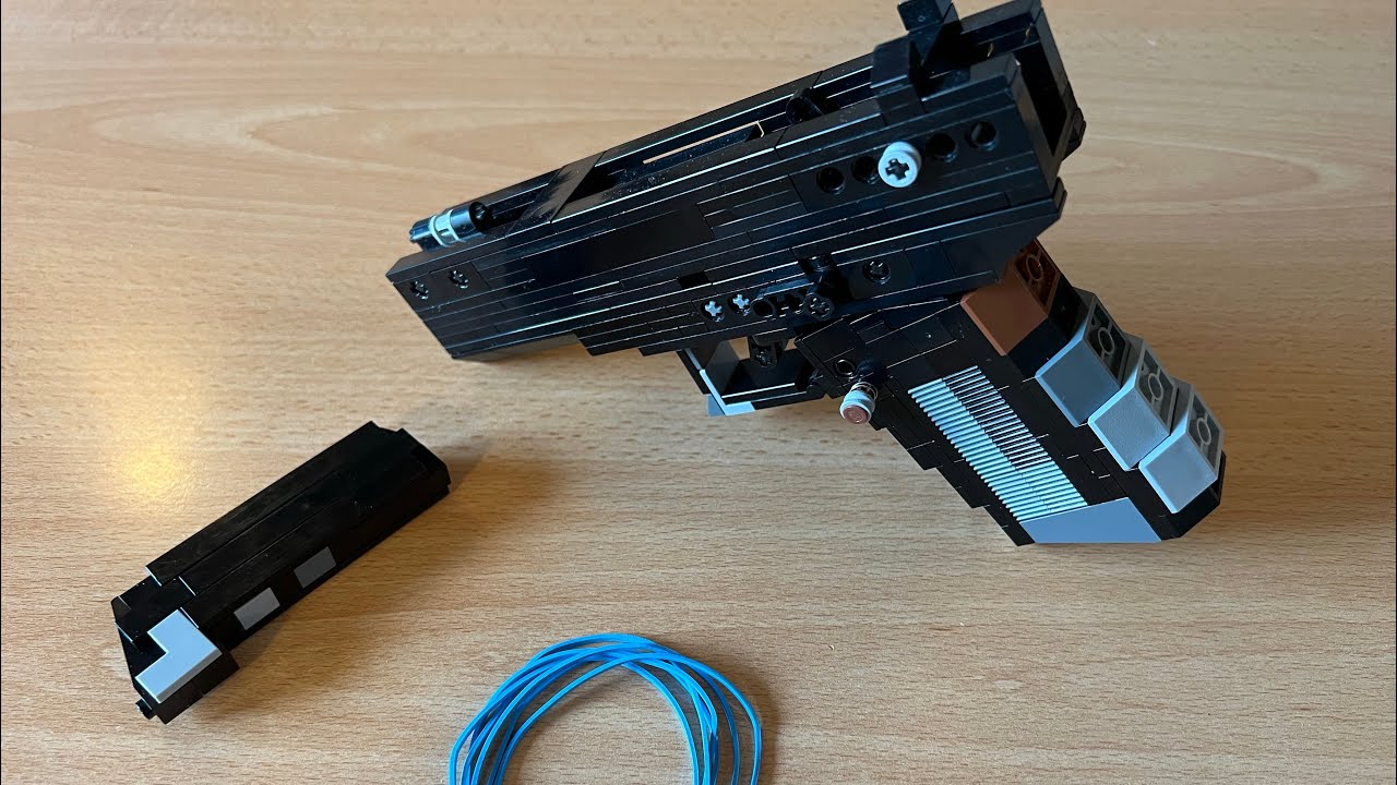 Working LEGO Glock-18 | Blowback + RBG - YouTube