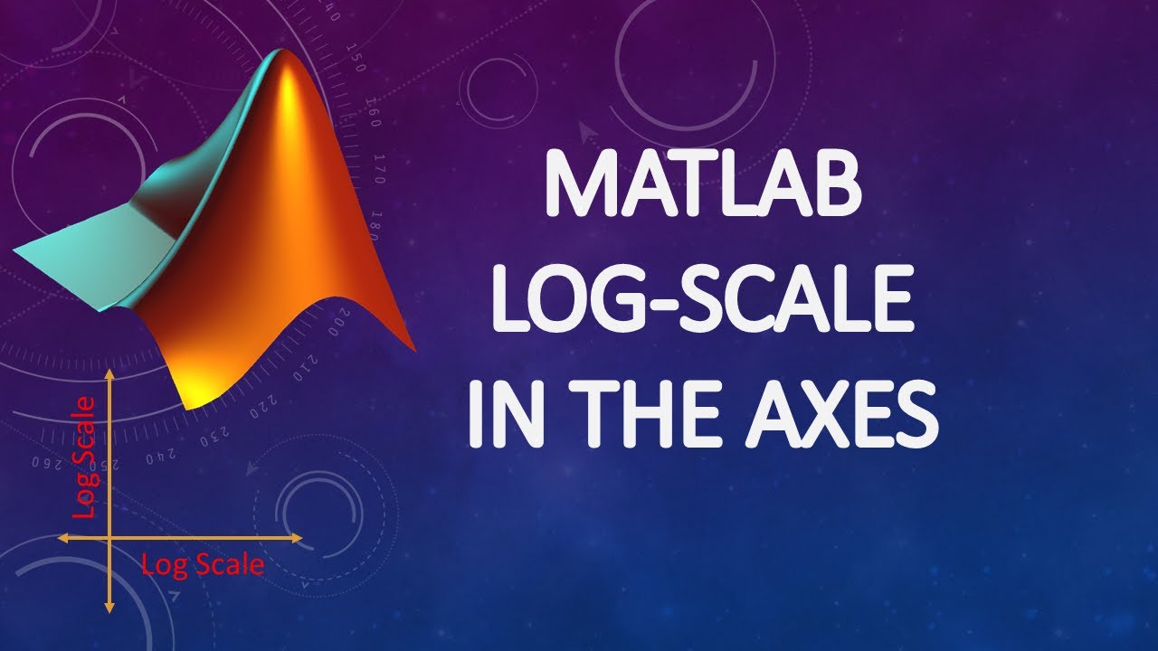 How To Put A Logarithmic Scale In The Axis In MATLAB 4K UHD YouTube