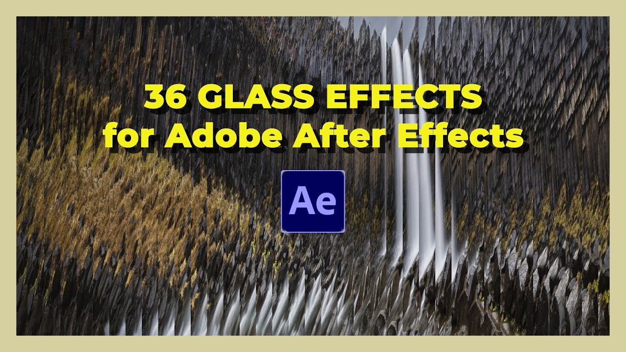 36 Glass Effects Pack | After Effects Templates - YouTube