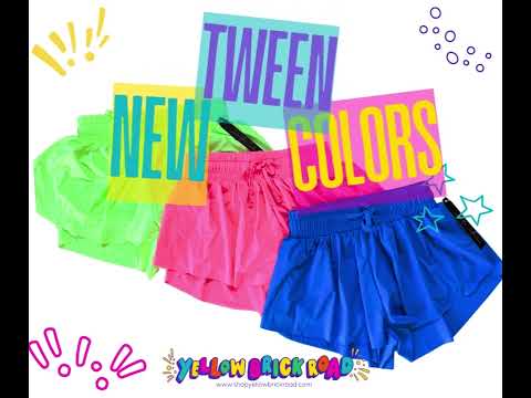 New Tween Butterfly Shorts at YBR