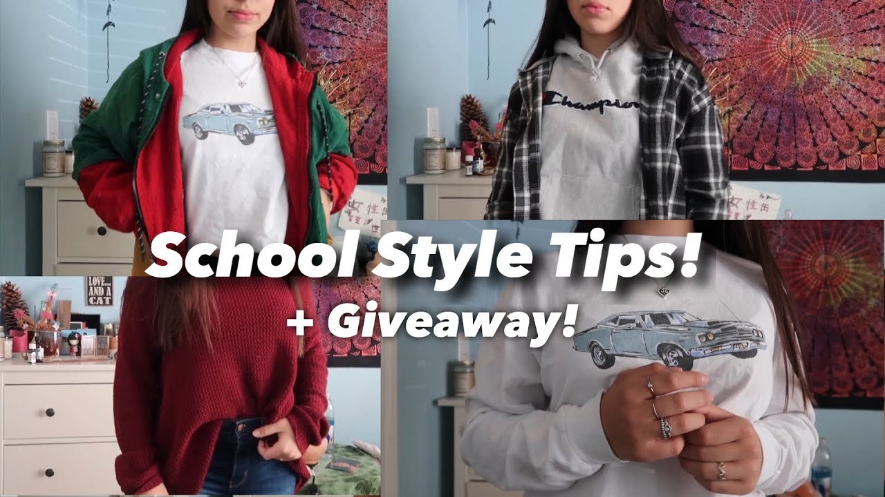Cute School Friendly Outfits (+giveaway)| Ysa Garcia :) - YouTube