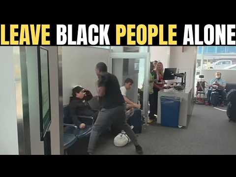 Black Man Puts Mouthy White Boy TO SLEEP In Airport!!