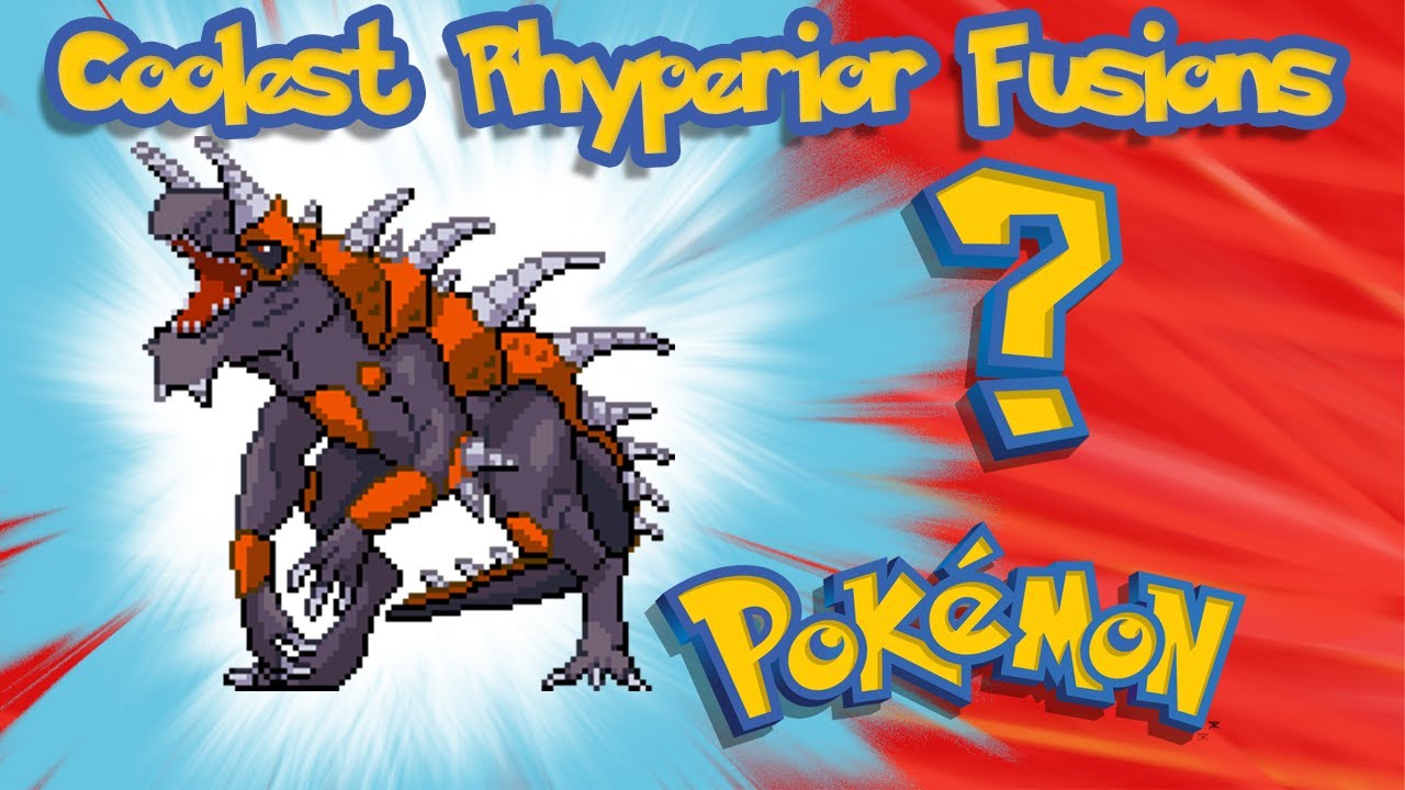 Coolest Rhyperior Fusions - Pokemon Infinite Fusion - YouTube
